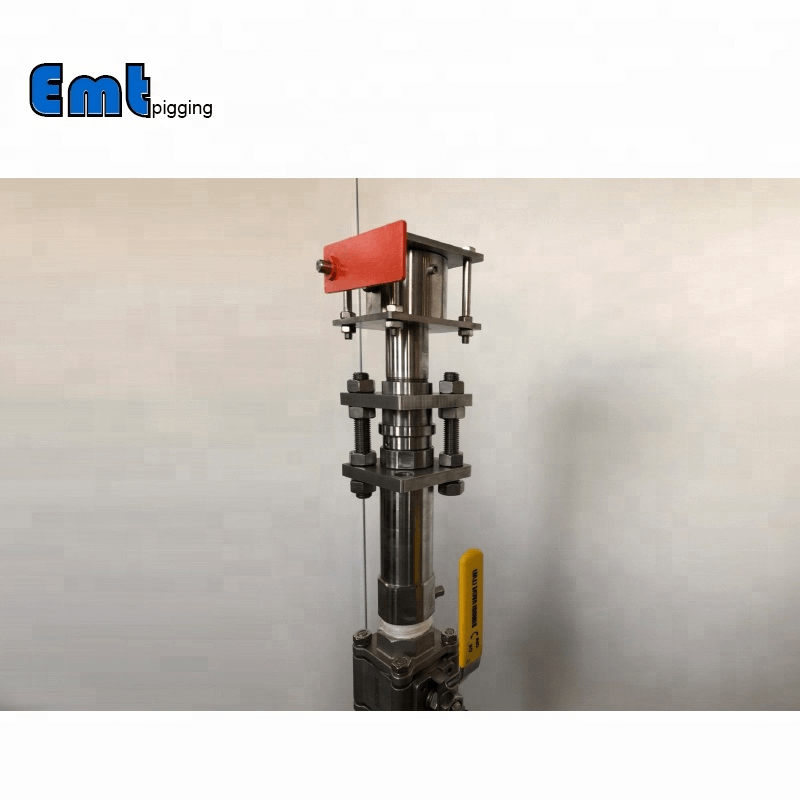 2'NPT Base Welded Pig Signaller - Emt Pipe Cleaning Pig