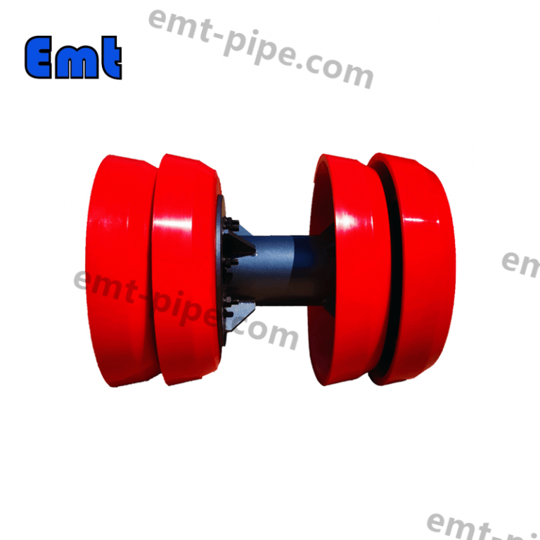 Scraper Cup Pig With Magnetic Brush - Emt Pipe Cleaning Pig