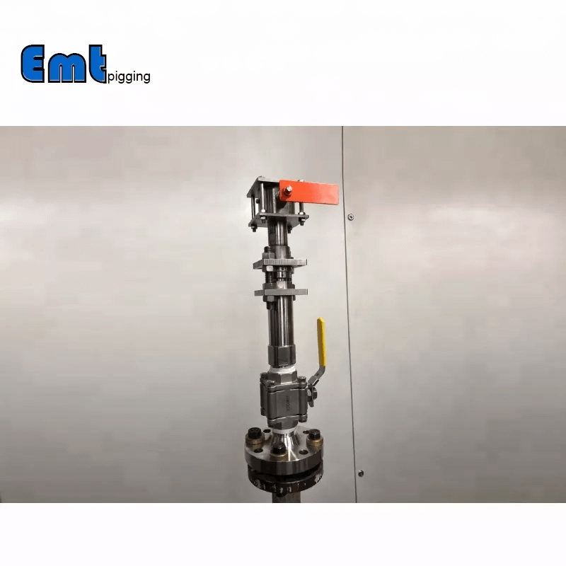 Pig Signaller With Flange - Emt Pipe Cleaning Pig