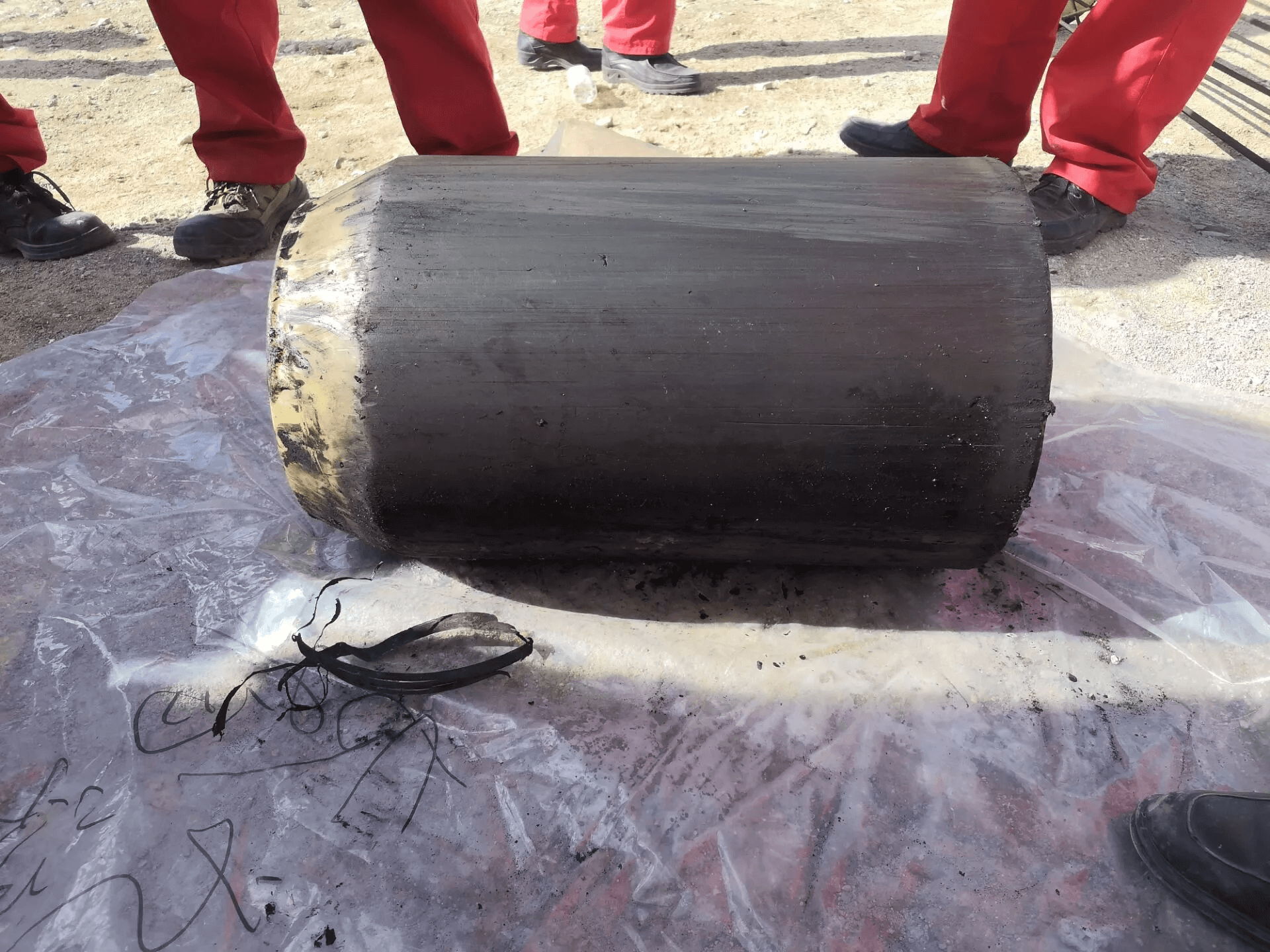 Medium-Density Bare Foam Pig - Emt Pipe Cleaning Pig