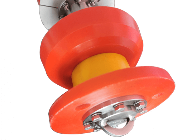 Pig With Gauging Disc - Emt Pipe Cleaning Pig