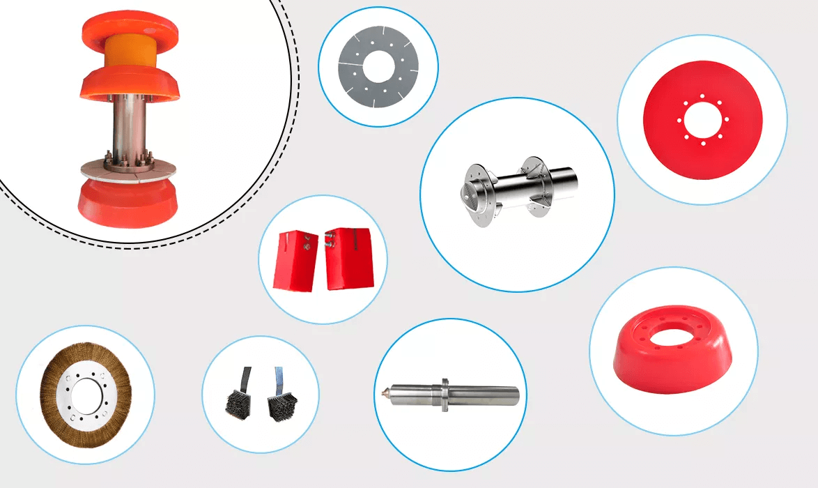 Industrial Scraper Cup Pig - Emt Pipe Cleaning Pig