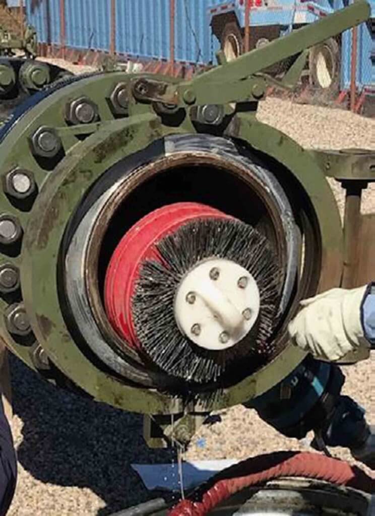 Steel Brush Cleaning Pig - Emt Pipe Cleaning Pig