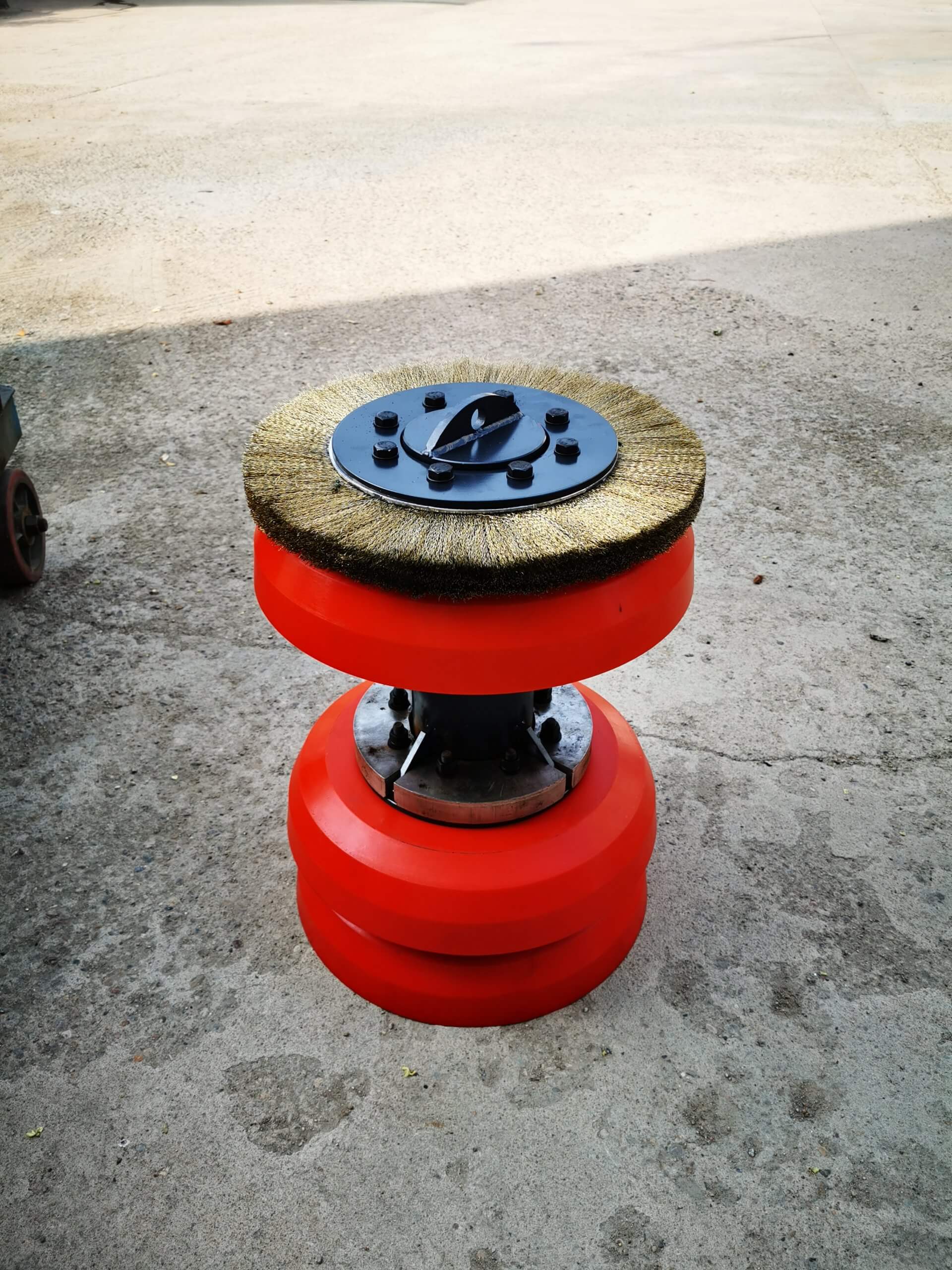 Batching Scraper Disc Pig - Emt Pipe Cleaning Pig