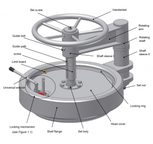 Vertical Quick Opening Closure - Emt Pipe Cleaning Pig