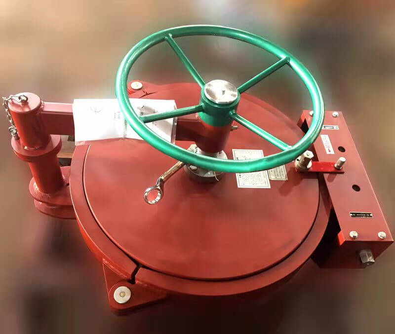 Pig Quick Open Closure - Emt Pipe Cleaning Pig