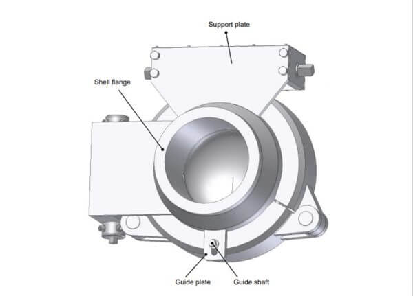 Pig Quick Open Closure - Emt Pipe Cleaning Pig