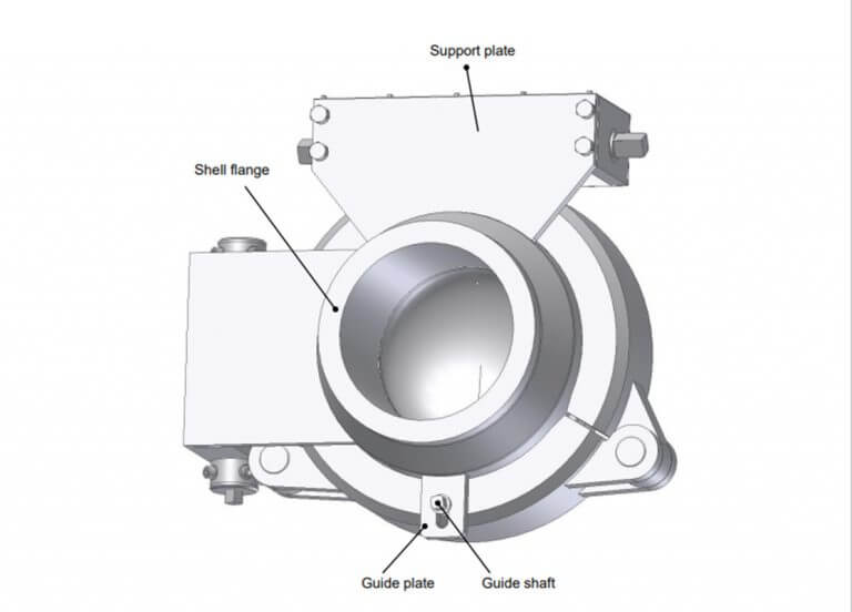Pig Quick Open Closure - Emt Pipe Cleaning Pig