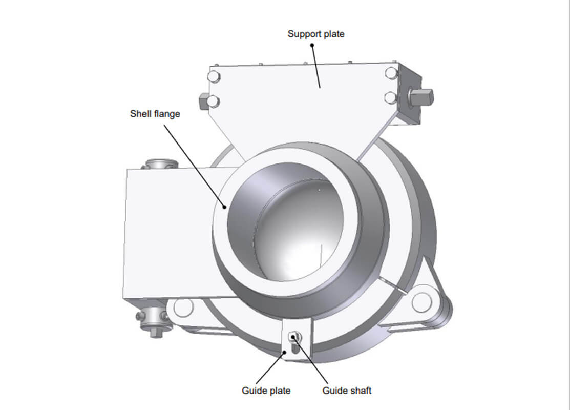 Pig Quick Open Closure - Emt Pipe Cleaning Pig