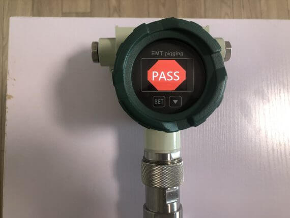 Pig Passage Indicator - Emt Pipe Cleaning Pig