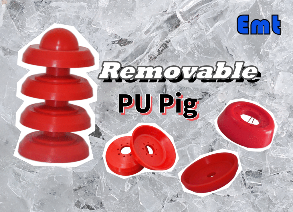 Polyurethane Pigs NEW Design EMT - Emt Pipe Cleaning Pig
